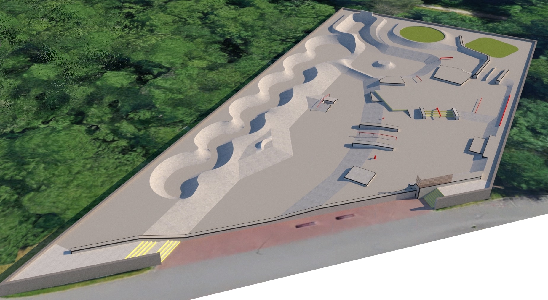 Project • Renovatie skatebaan Beatrixpark